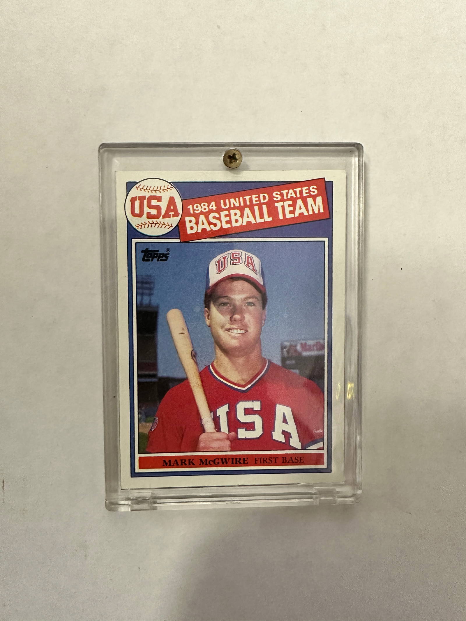 Mark Mcgwire Rookie Card Auction