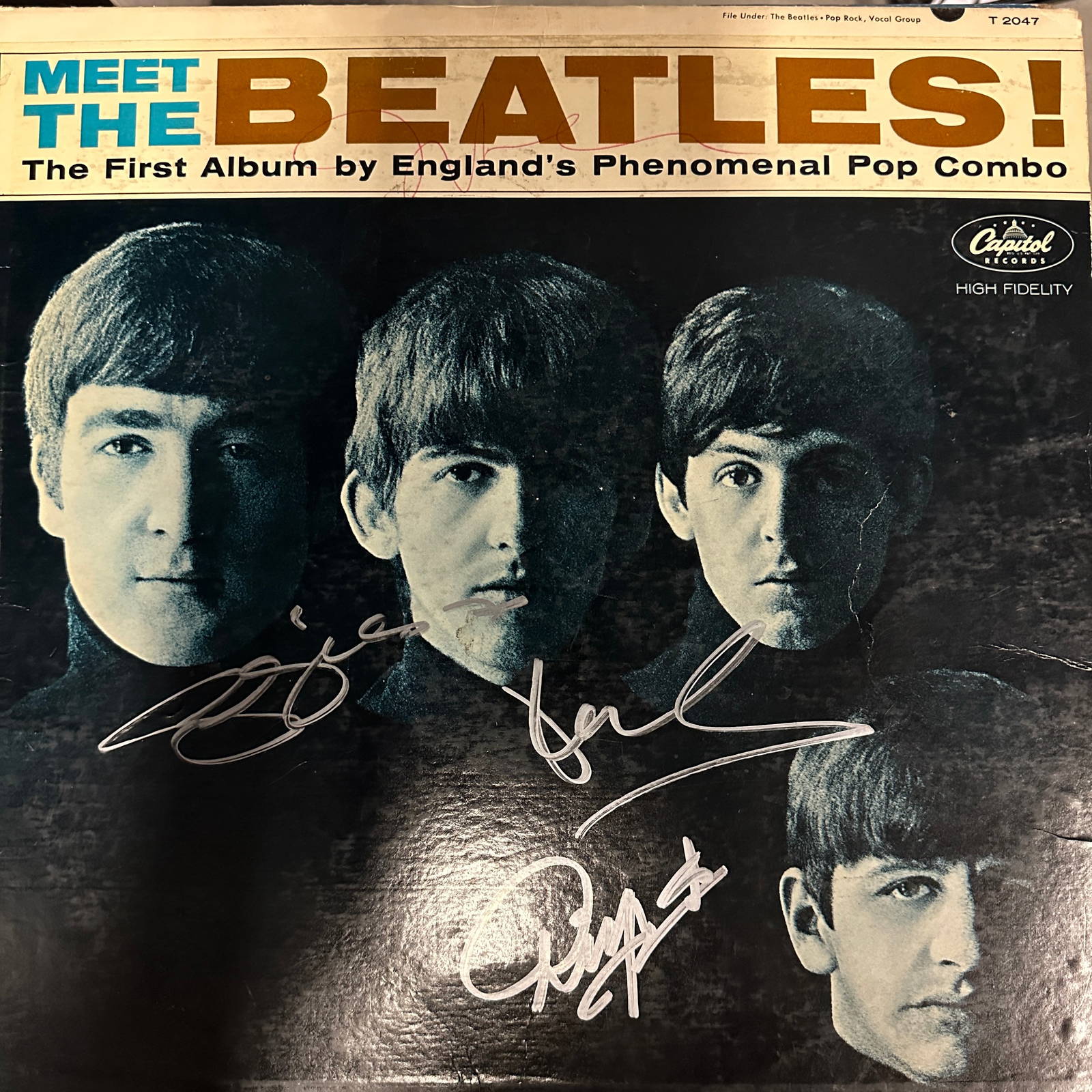 Beatles Autographed Album Signed By All 4 Auction