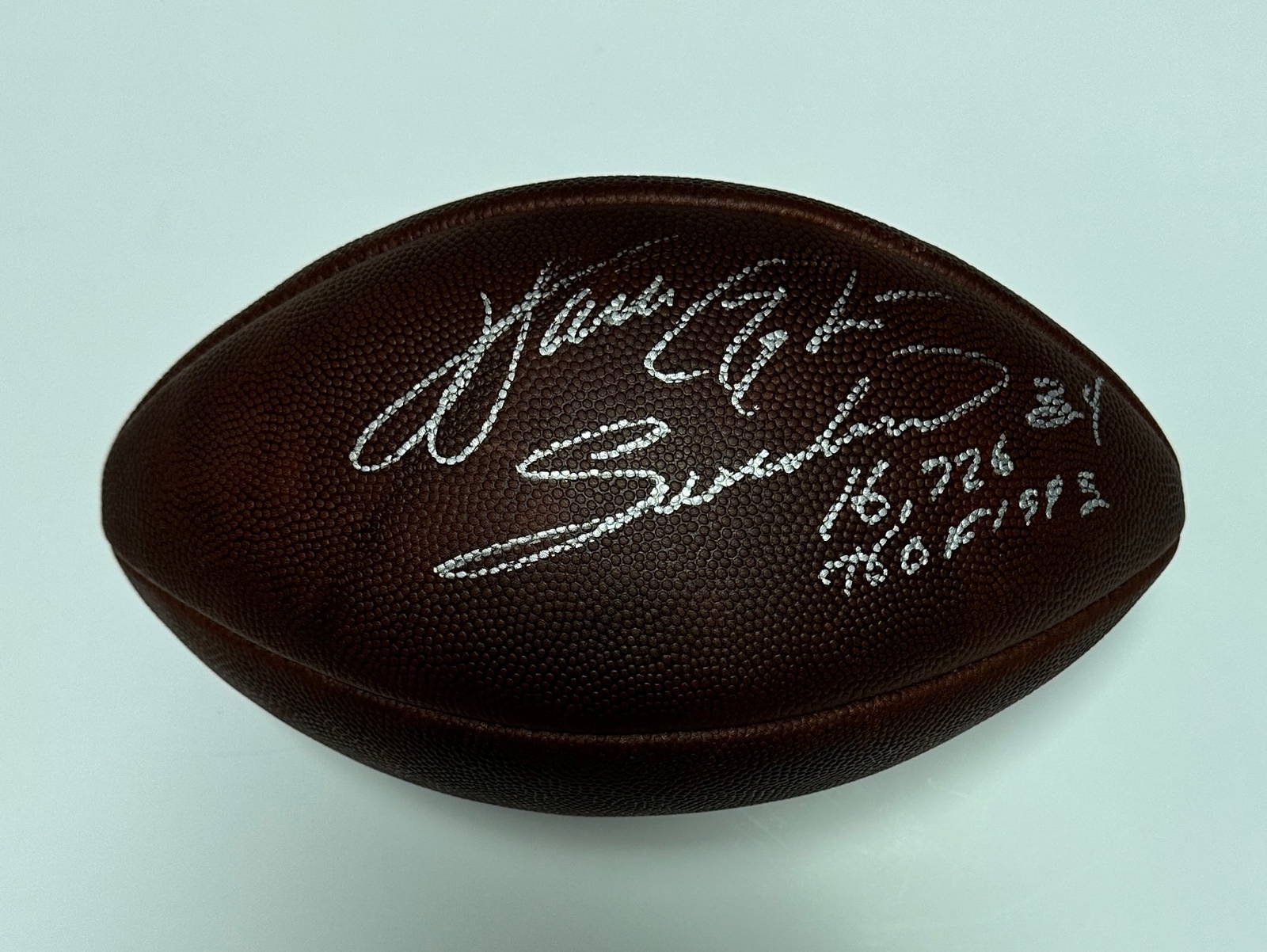 Walter Payton Autographed Official Nfl Football Auction