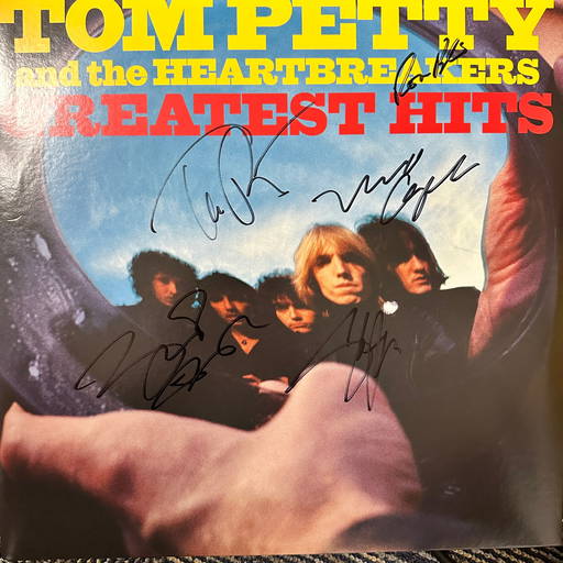 Tom Petty Autographed Album Tom Mike Ron Stan
