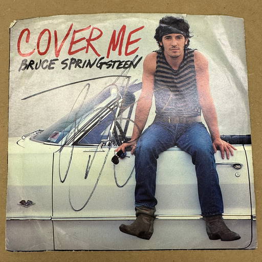 Bruce Springsteen Autographed 45