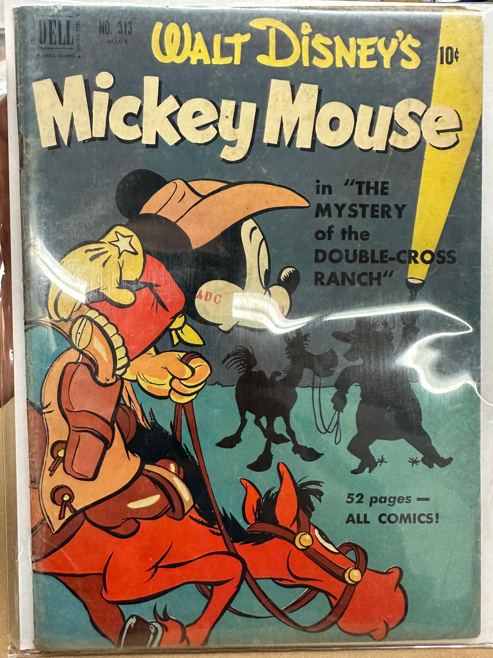Vintage Disney Mickey Mouse Comic Book