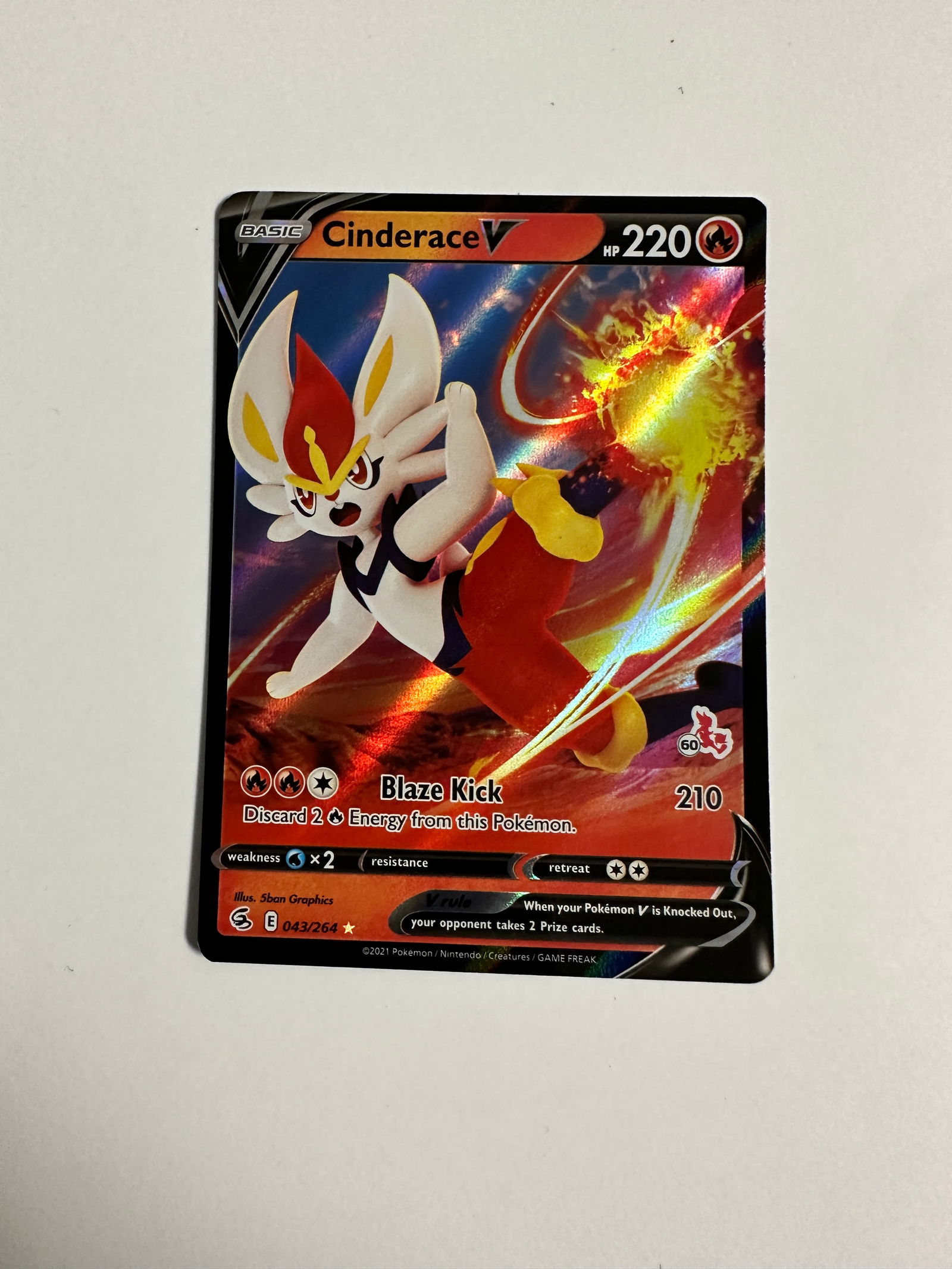 Cinderace Pokemon Card Auction
