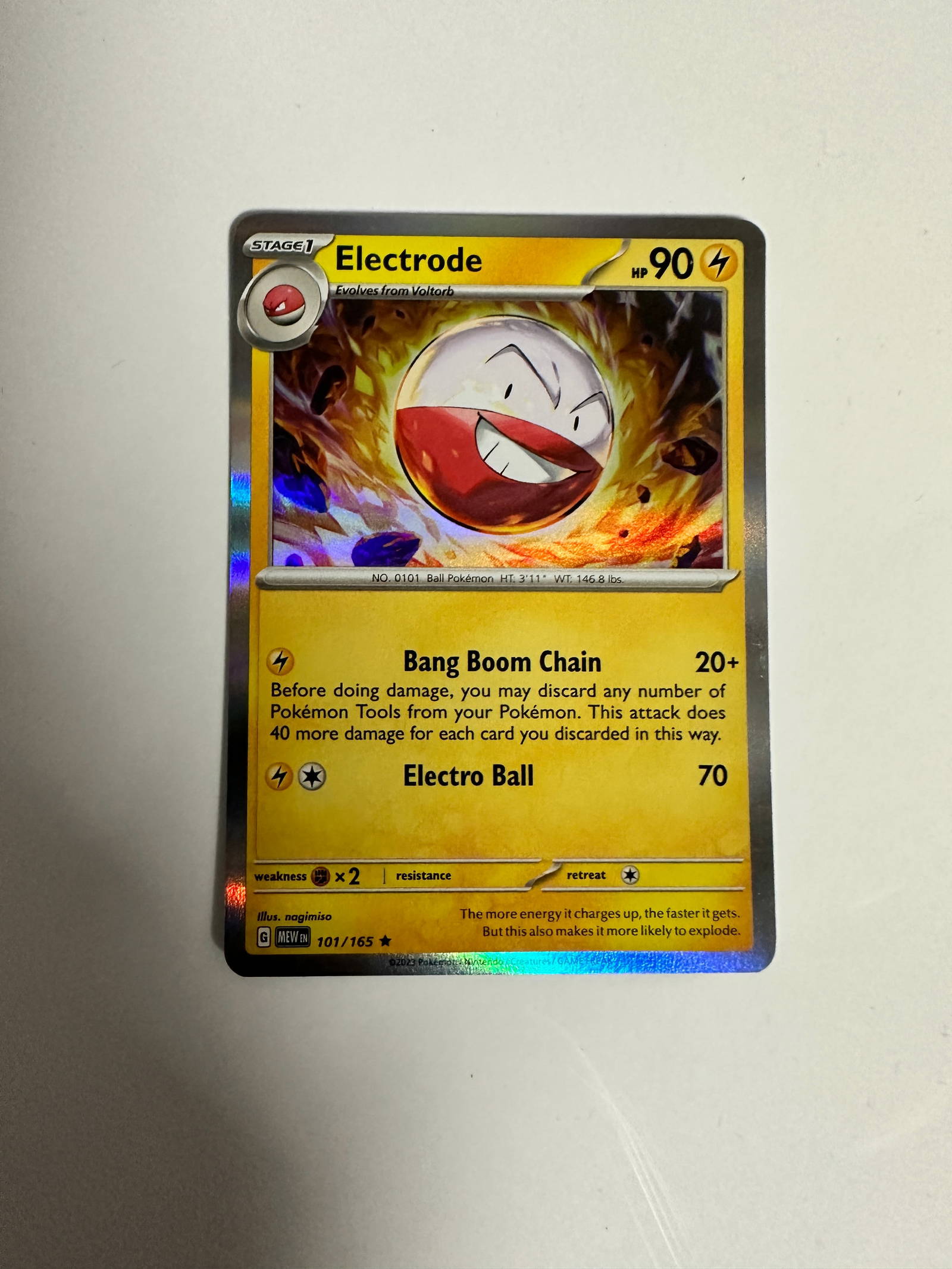 Electrode Pokemon Card Auction