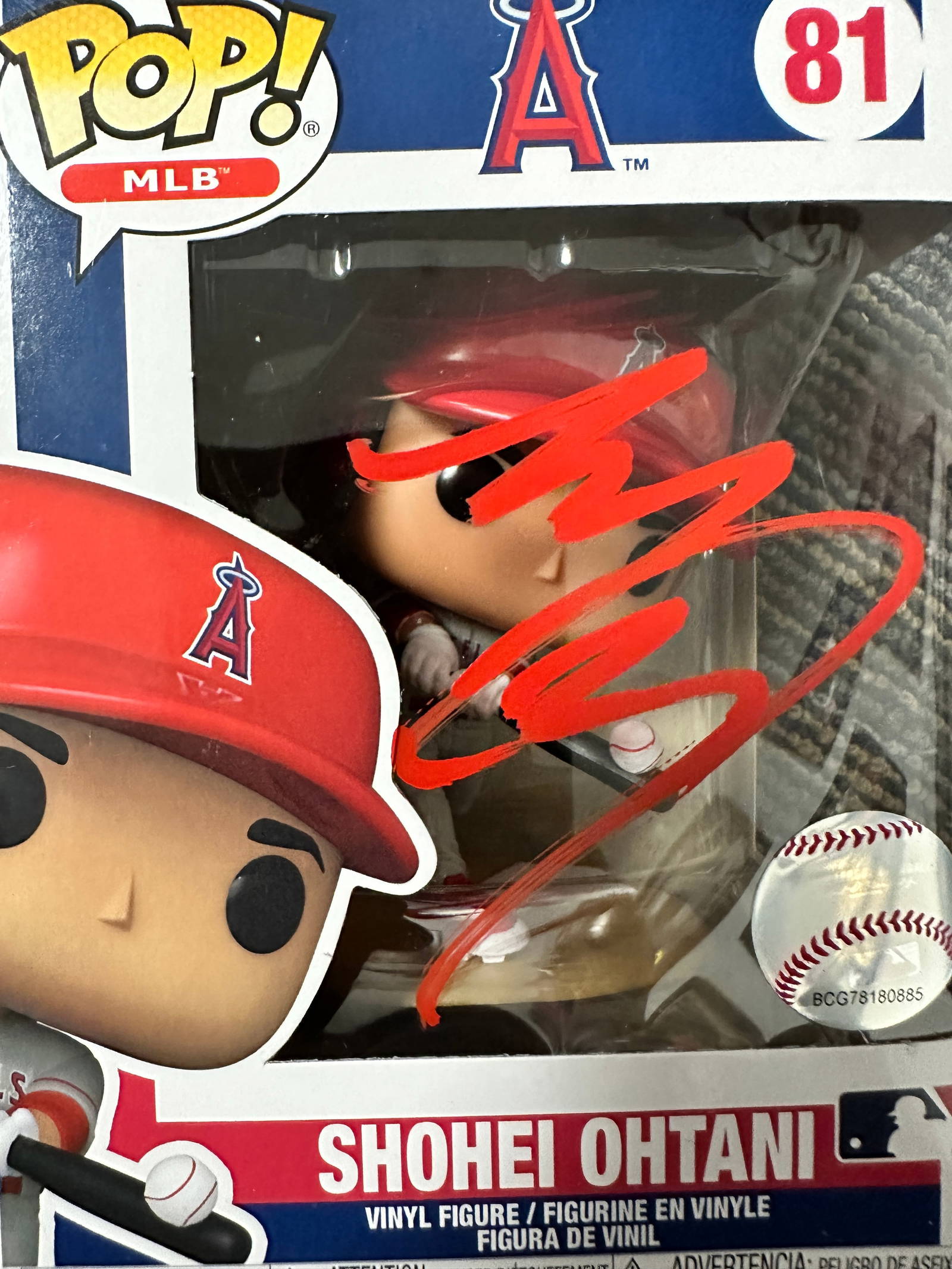 Shohei Ohtani Autographed Funko Auction