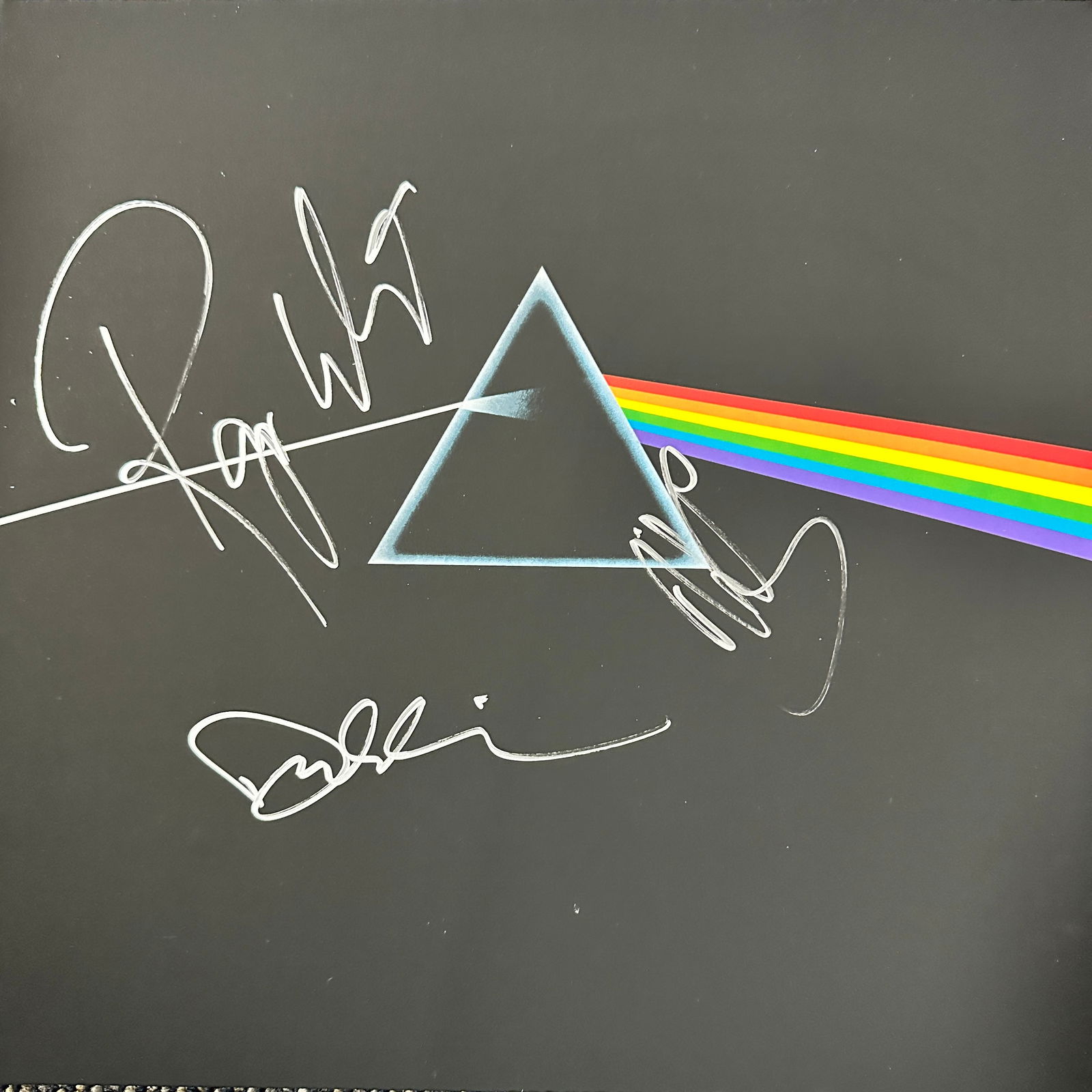 Pink Floyd Autographed Album Roger David Nick Auction