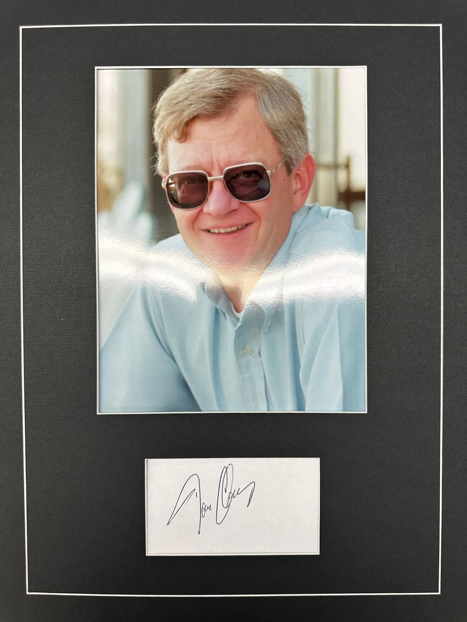 Tom Clancy Autograph Display Auction