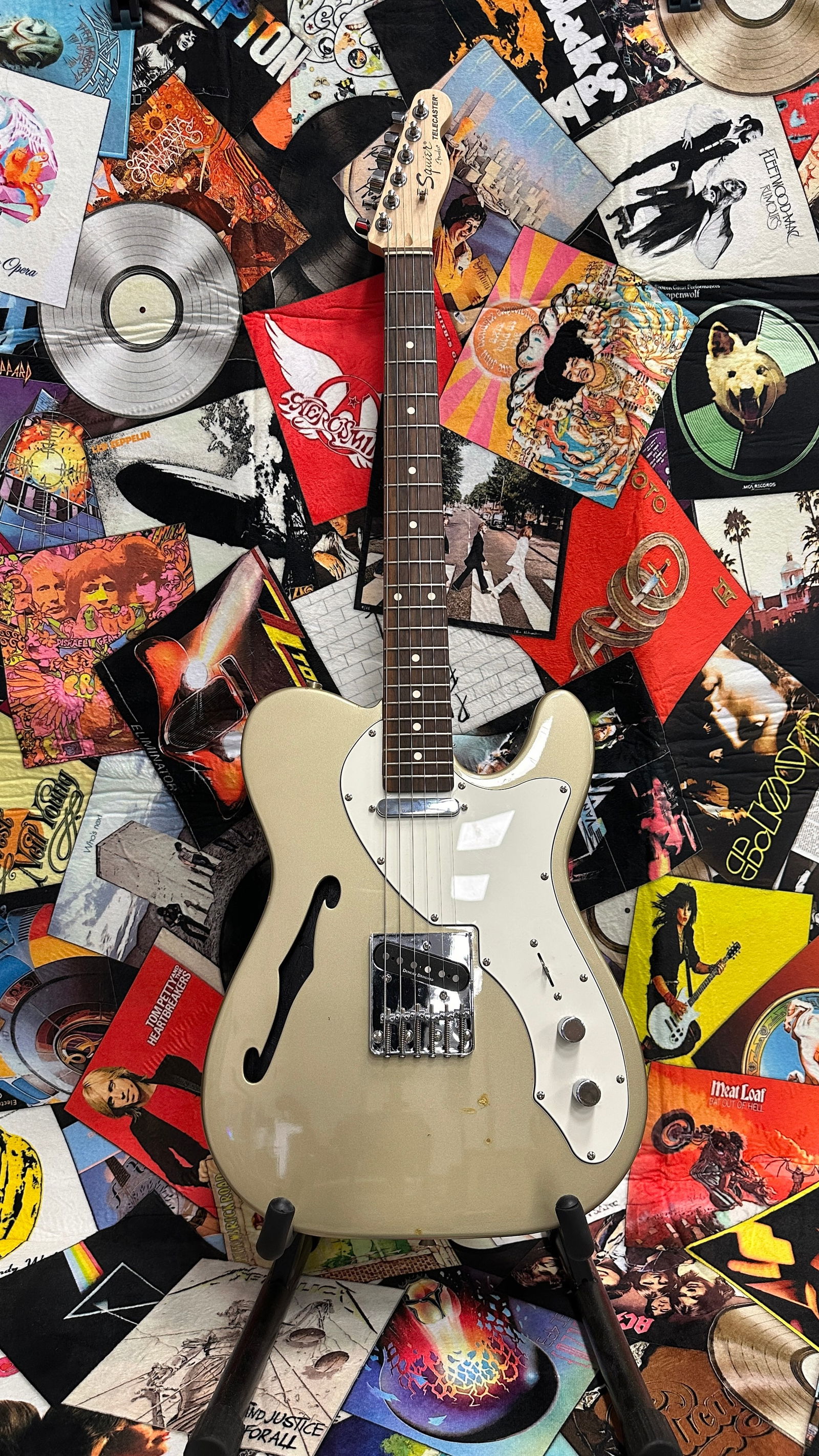 Squier Telecaster F-hole Used Guitar Auction