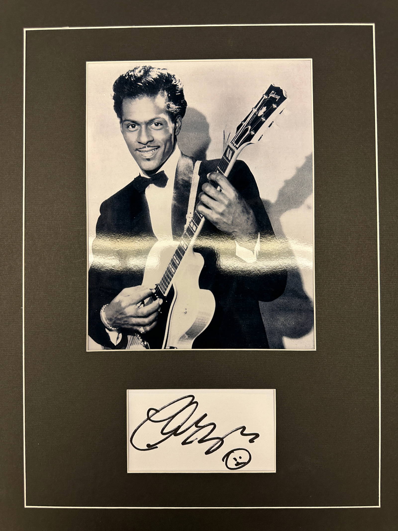 Chuck Berry Autograph Display - Jan 24, 2024 | Icz Auctions In Fl