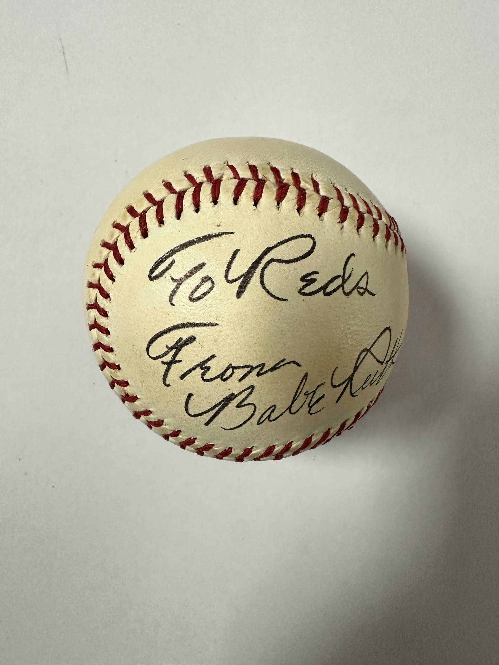 Babe Ruth Autographed Baseball! Yankees Auction