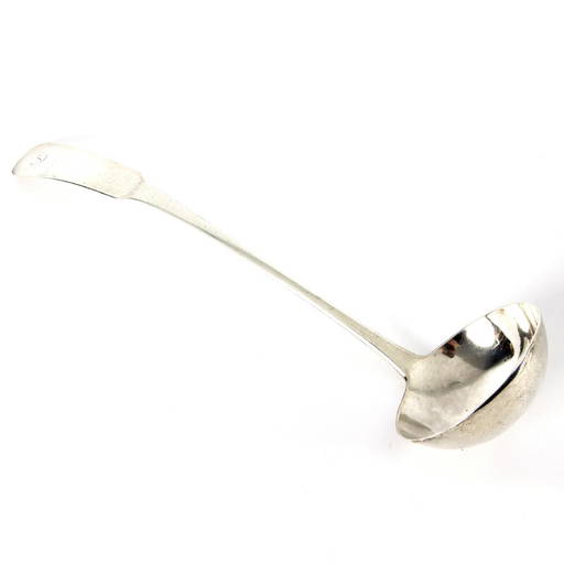 A Scottish Silver Oar Pattern Ladle, Alexander