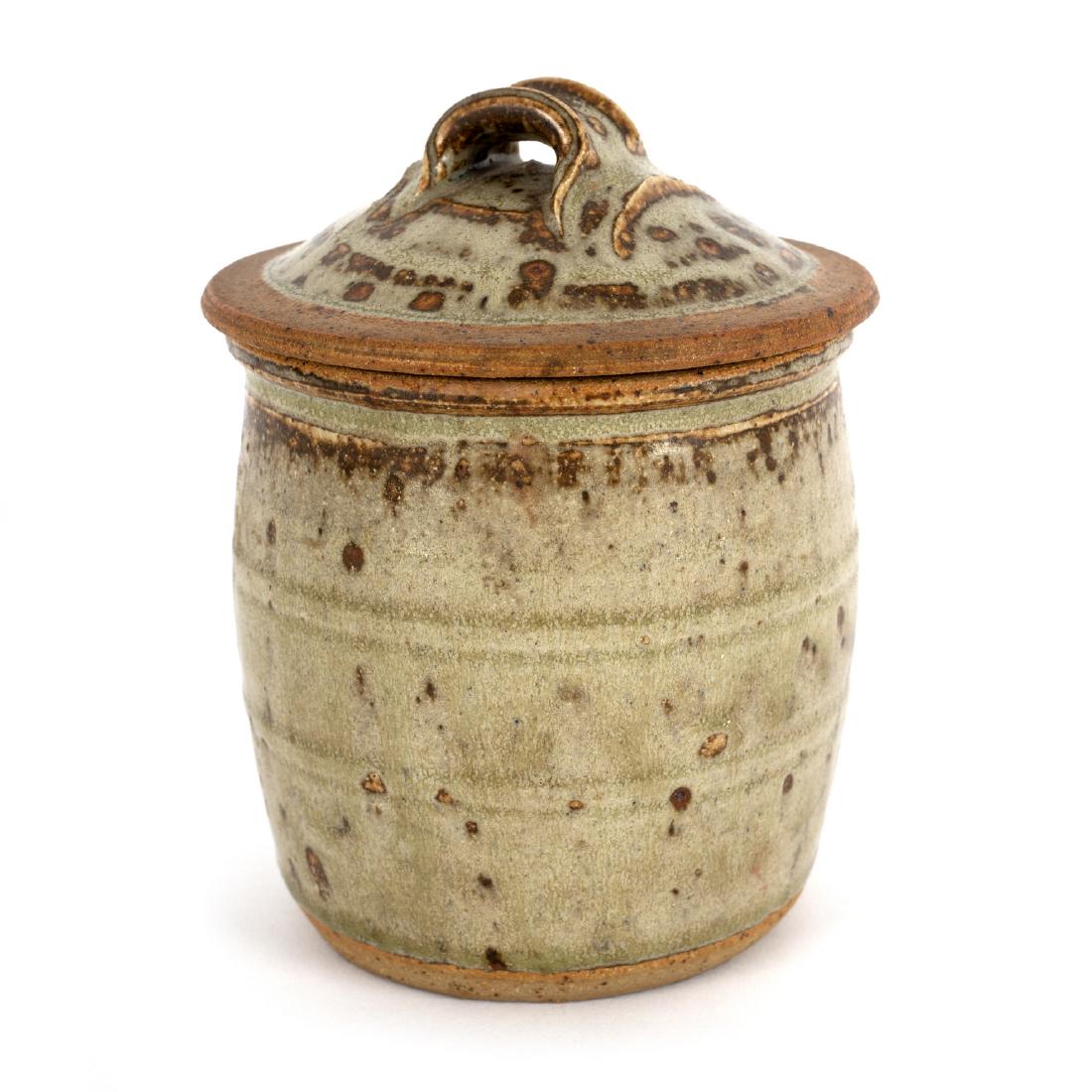 Richard Batterham (British, born 1936), a lidded jar