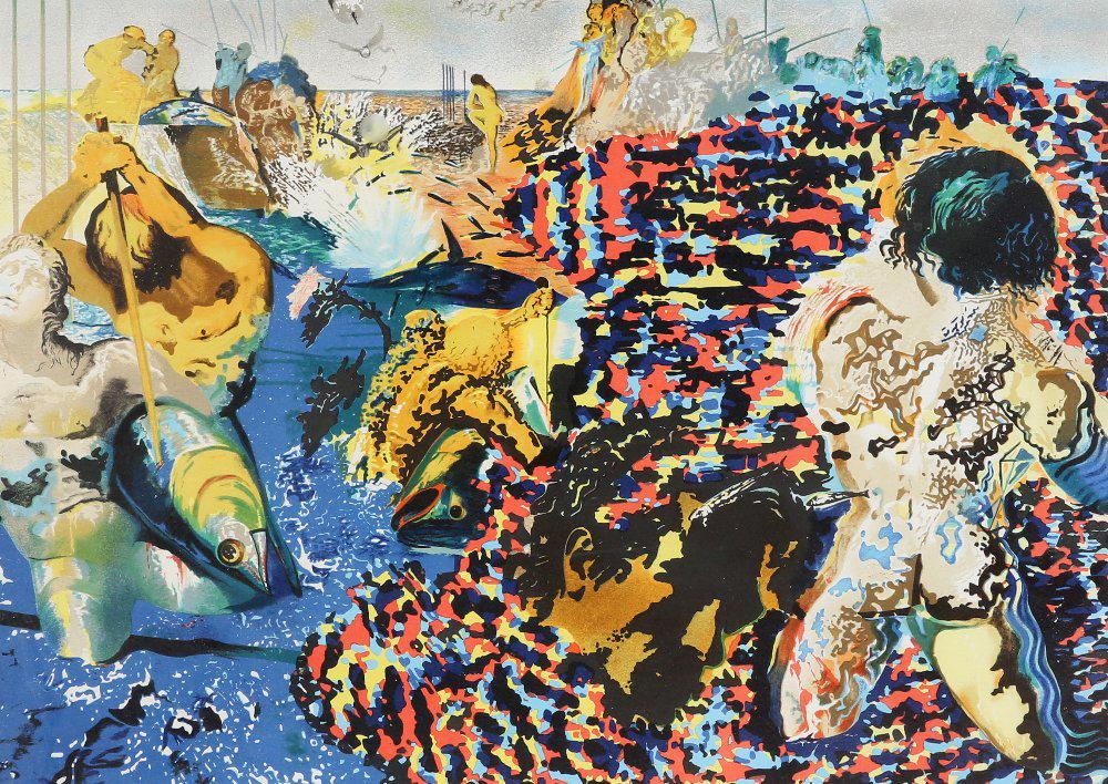 Salvador Dali (1904 1989), 'la Pesca Del Atun' (tuna Fishing), Artist ...