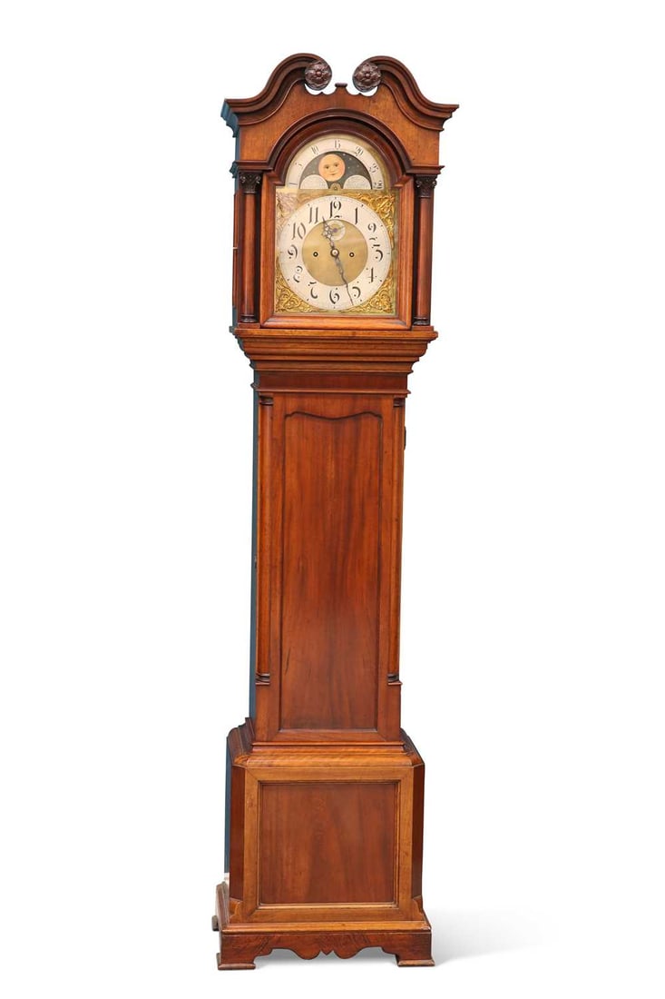 A Mahogany 8-day Longcase Clock, By Russells Ltd Of Liverpool, Circa ...