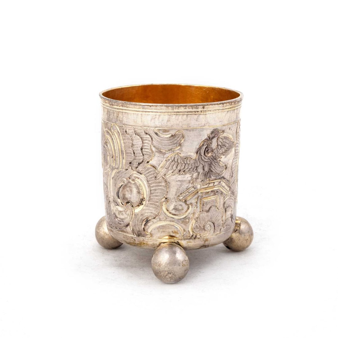 An 18th Century Russian Silver Beaker Auction