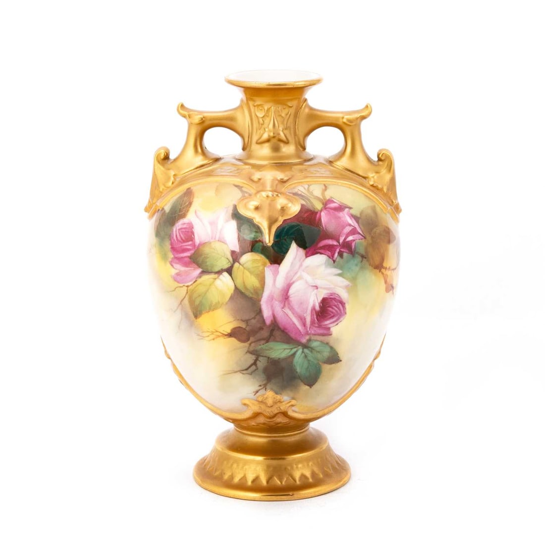 A Royal Worcester Vase By Reginald Austin, Dated 1920 Auction