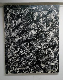 Jackson Pollock ( 1912 1956) Oil On Canvas