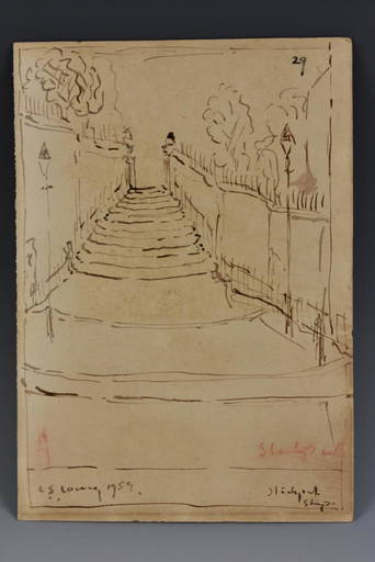 Laurence Stephen Lowry Ra (1887 1976) Salford Steps