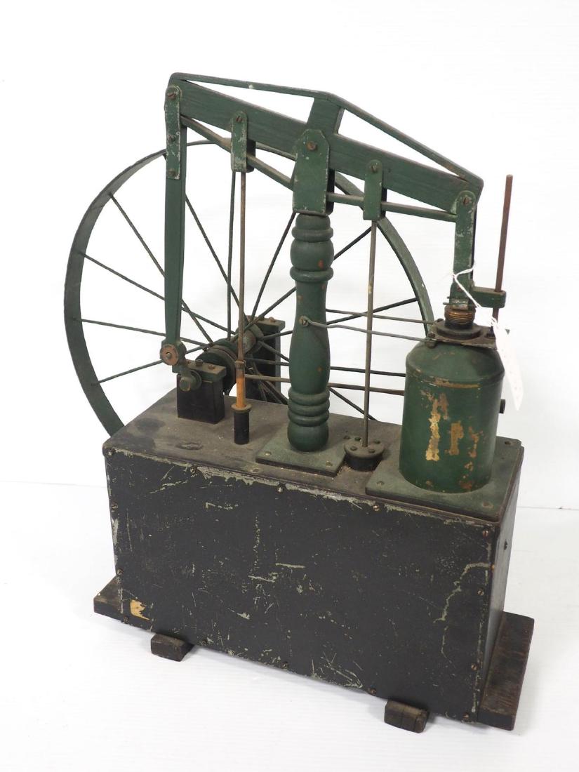 Early walking beam steam engine