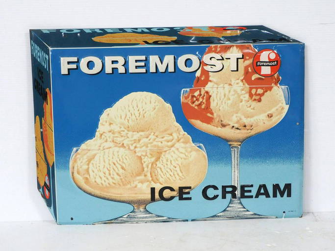 Foremost Ice Cream sign - Oct 25, 2019 | Chupp Auctions & Real Estate ...