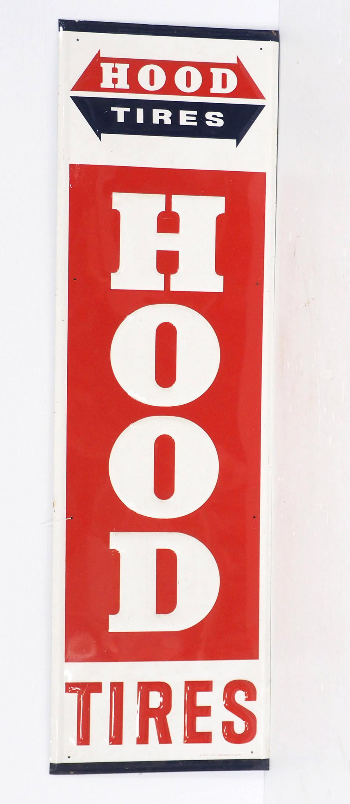 Hood Tires sign - Oct 26, 2019 | Chupp Auctions & Real Estate, LLC in IN