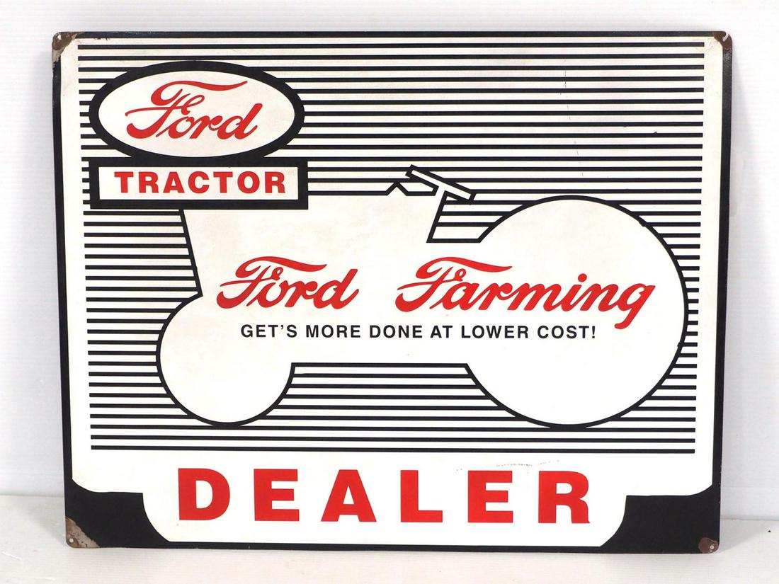 Ford Tractor Dealer sign - Jan 17, 2020 | Chupp Auctions & Real Estate ...