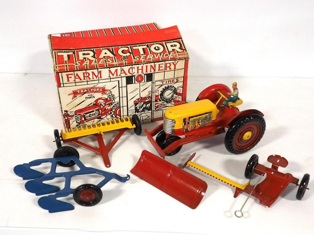 Marx 4-pc Tractor and Farm Machinery toy set - Jan 17, 2020 | Chupp ...