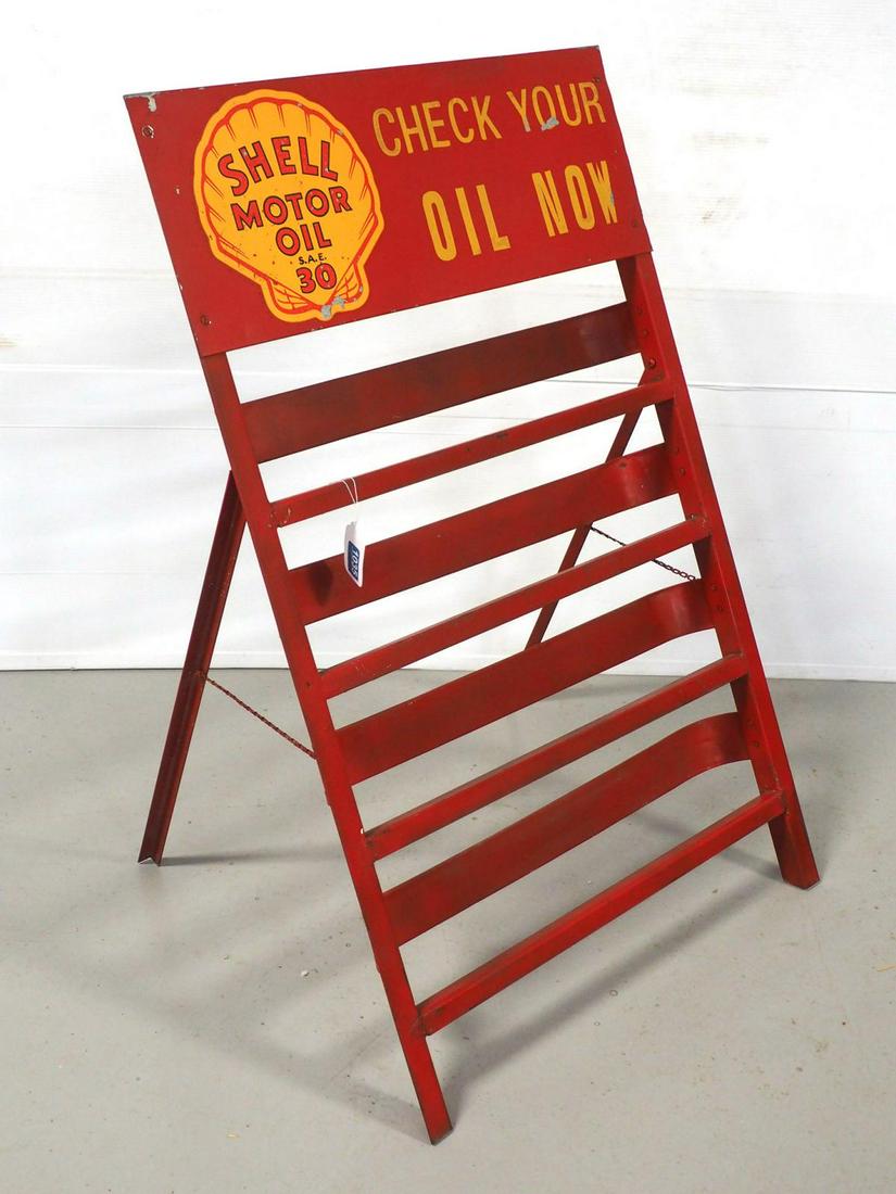 Shell Oil display rack - Jan 18, 2020 | Chupp Auctions & Real Estate ...