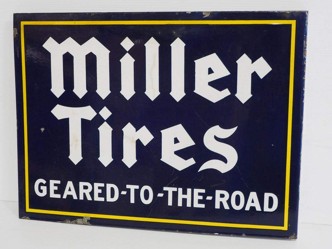 Miller Tire sign - Feb 22, 2020 | Chupp Auctions & Real Estate, LLC in IN