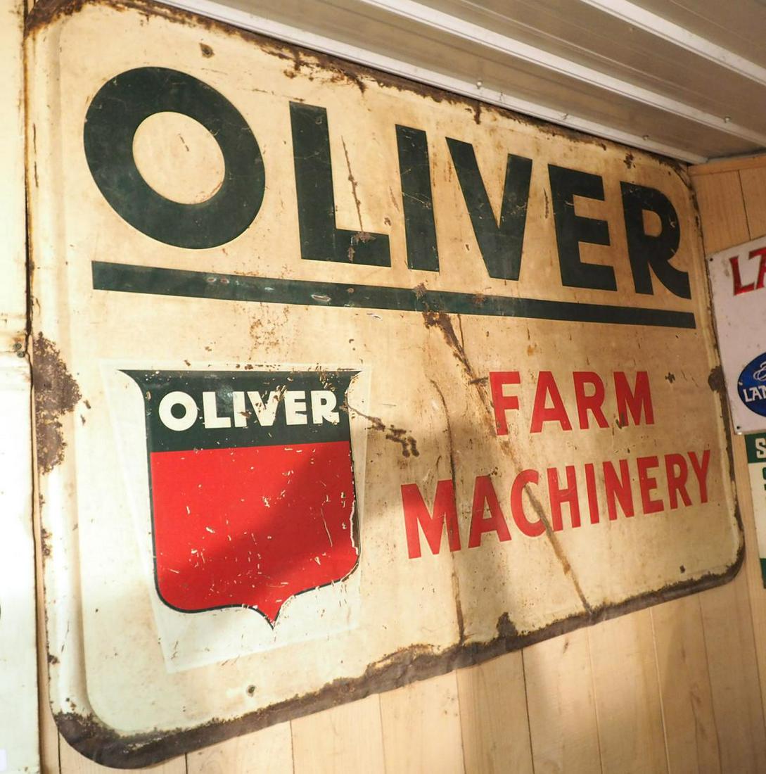 Oliver Farm Machinery sign - Mar 14, 2020 | Chupp Auctions & Real ...