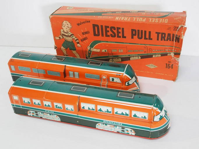 Wolverine 2 Pc Diesel Pull Train Set