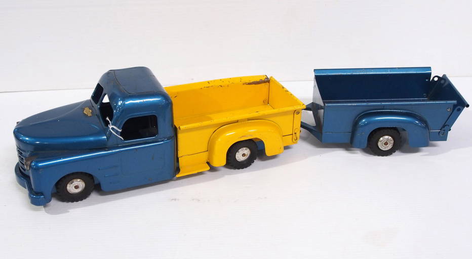 Structo Pickup Truck & Trailer