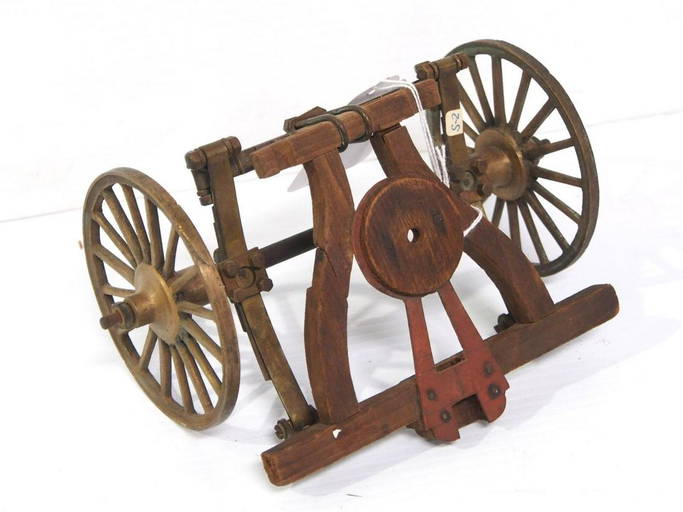 Salesman Sample Front Of A Wagon Bottom