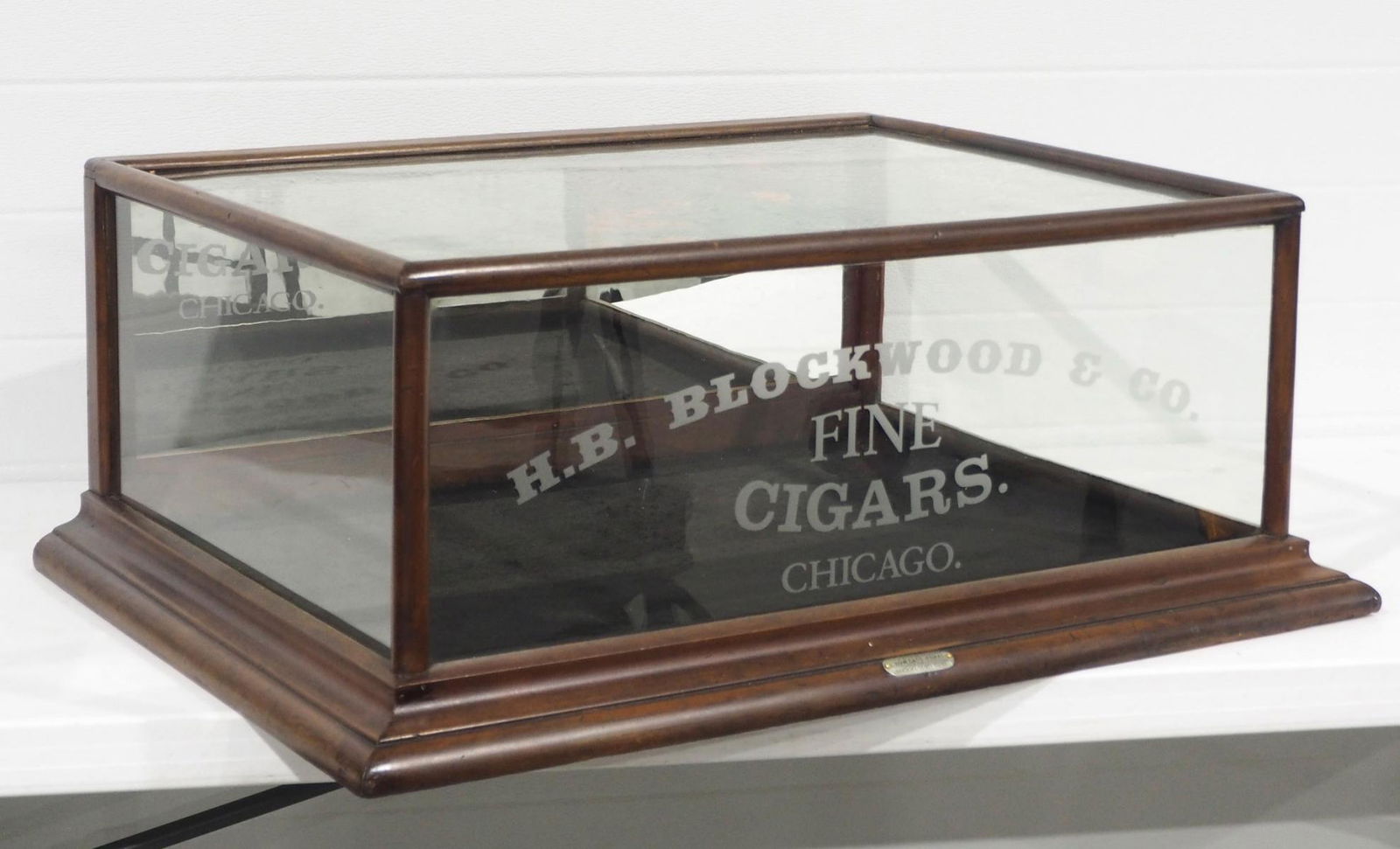 H. Blockwood Fine Cigars Display Case