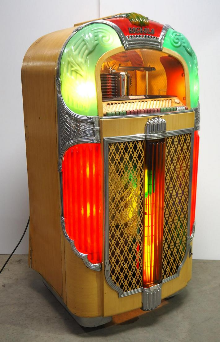 Rock Ola Magic Glo 1947 Juke Box