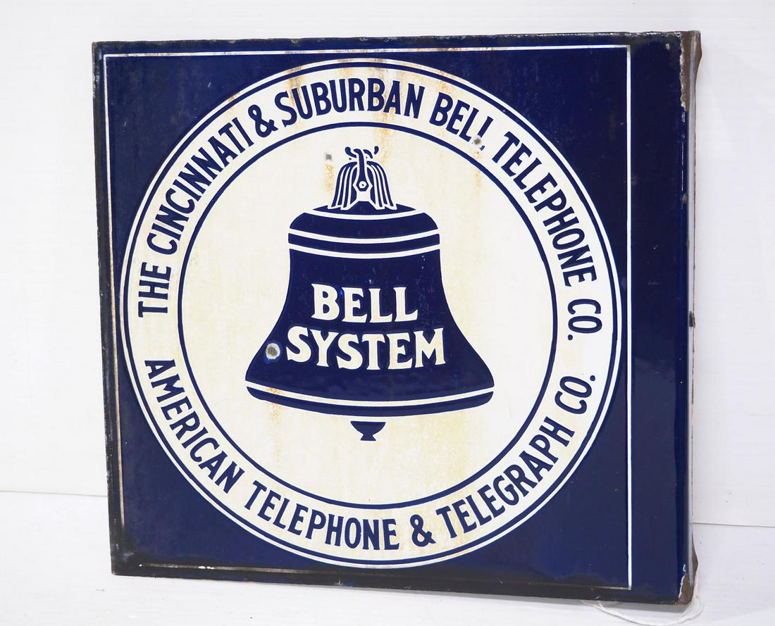 Cincinnati & Suburban Bell Telephone Co. Sign