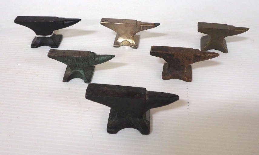(6) Miniature Anvils - Aug 07, 2021 | Chupp Auctions & Real Estate, LLC ...