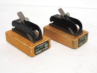 (2) Rabbet Planes In Original Boxes