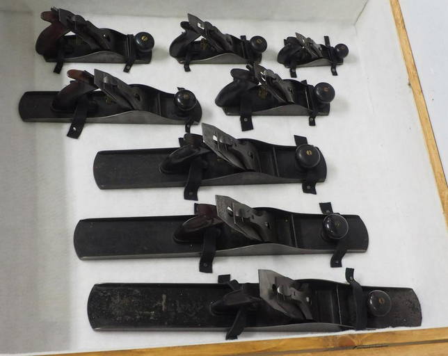 8-pc. Stanley Bench Plane Set - Aug 07, 2021 | Chupp Auctions & Real ...