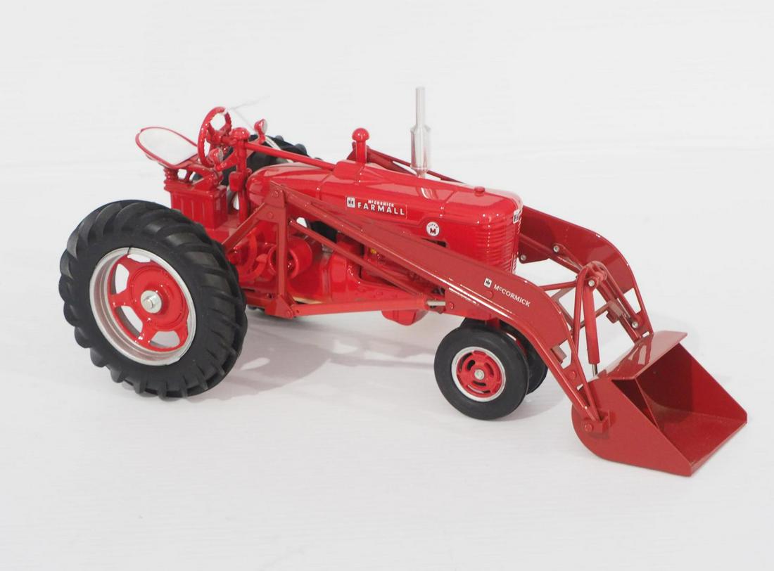 Ertl Farmall M Tractor With Custom Loader