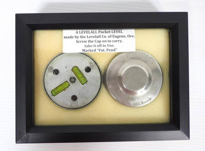 Levelall Co. Pocket Level With Screw Cap Cover