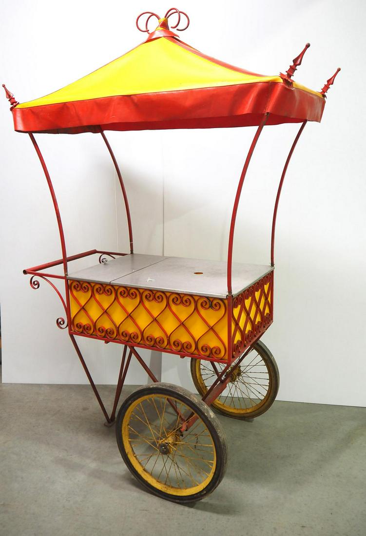 Street Vendor Push Cart