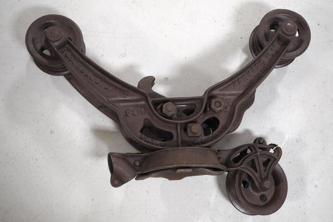 4 Wheel, Steel Track Hunt, Helm & Ferris "star" Hay Car