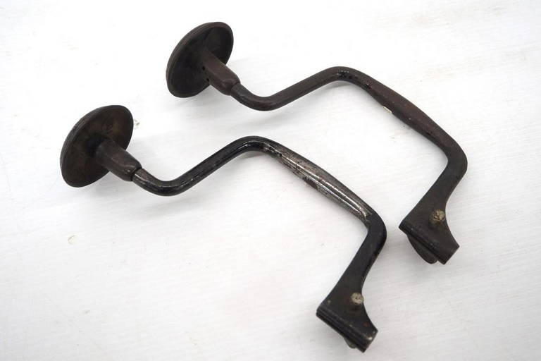 (2) Stanley No.8 Ord Dept. Bit Braces