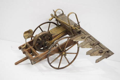 Brass Salesman Sample Wringer Machine.