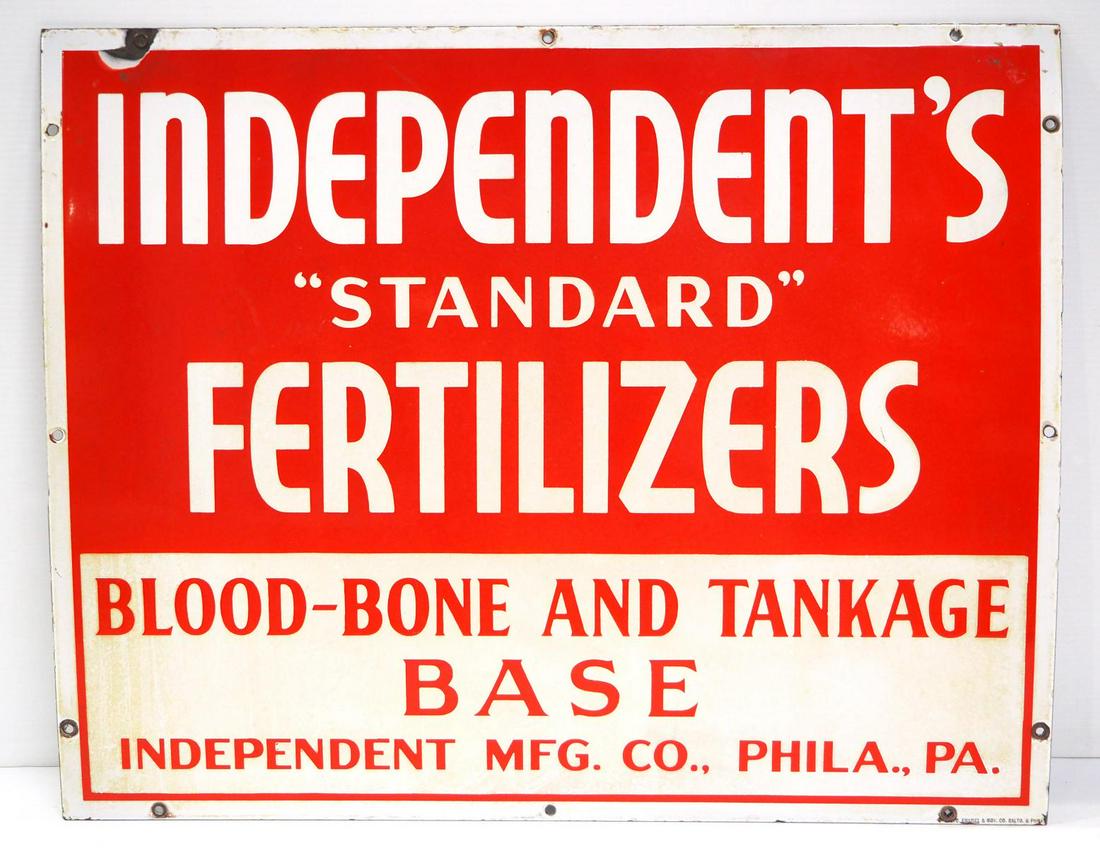 Independent's Fertilizers Sign