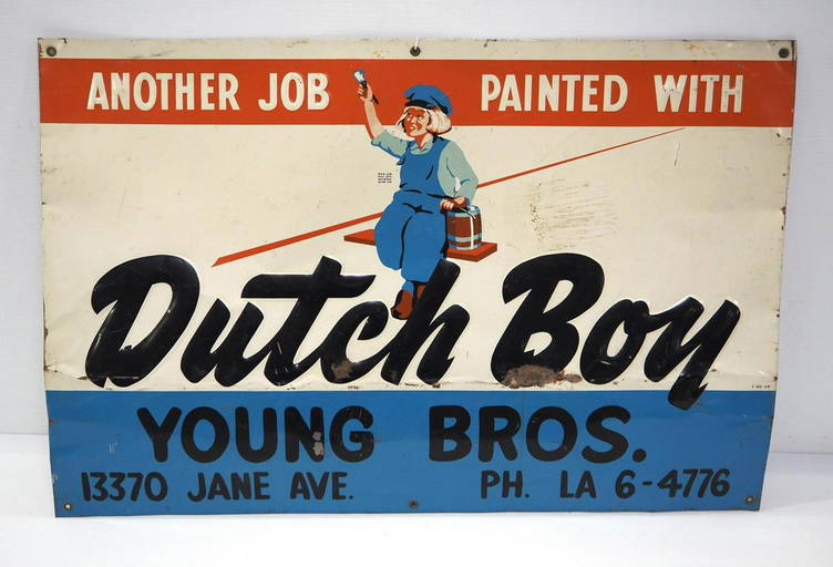 Dutch Boy Paints Sign