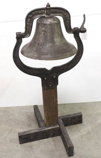 C.S. Bell Co. No.1 cast iron bell (#0023) on Sep 09, 2022 | Chupp ...