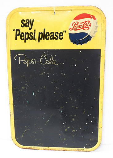Pepsi menu board - Sep 09, 2022 | Chupp Auctions & Real Estate, LLC in IN