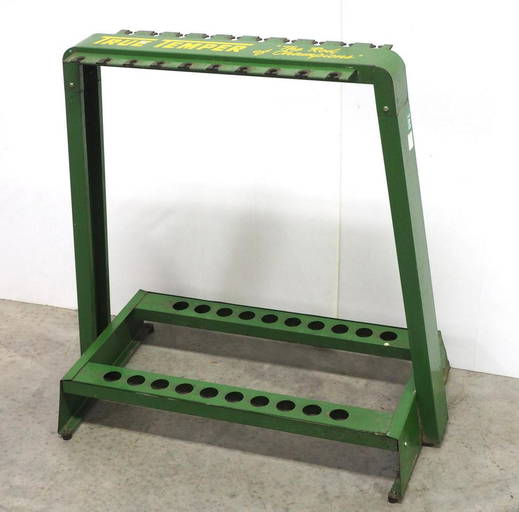 True Temper Metal Fishing Rod Display